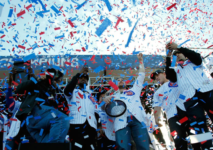 At Cubs' World Series parade, Chicago honors its champions - Sports ...
