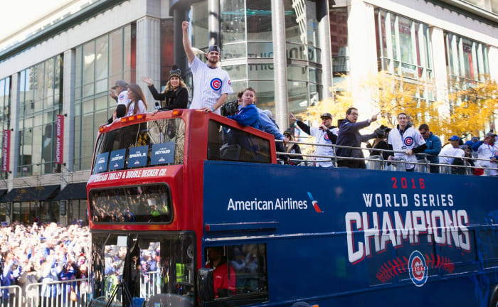 At Cubs' World Series parade, Chicago honors its champions - Sports ...