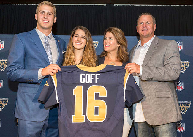 Rams QB Jared Goff's Draft Experience - Sports Illustrated