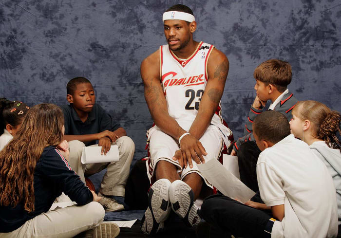 LeBron James Off the Court Photos - Sports Illustrated