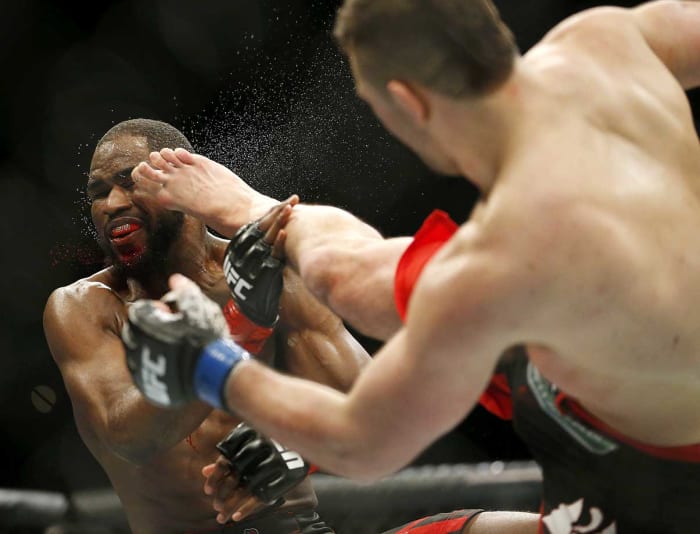 Athletes Getting Kicked In The Face - Sports Illustrated