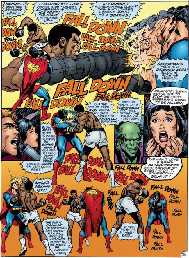Muhammad Ali vs Superman: The origin of the odd team-up - Sports ...