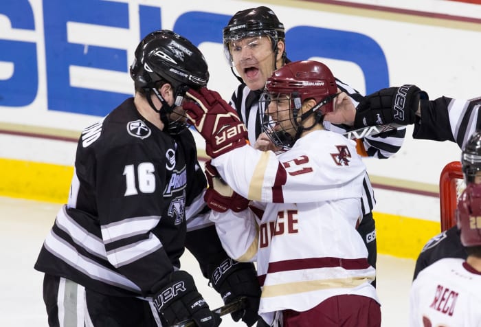 Senior Matthew Gaudreau leading Boston College - Sports Illustrated