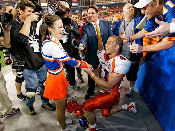2007 Fiesta Bowl: Boise State football players relive Oklahoma upset ...