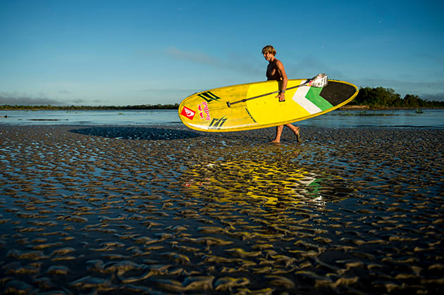Stand up paddleboarding workout: SUP exercises, fitness - Sports ...