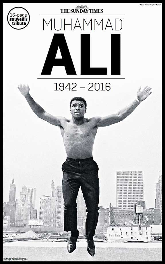 Muhammad Ali Newspaper Headlines - Sports Illustrated