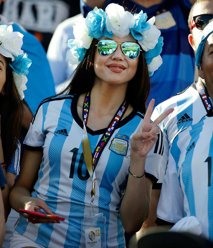 Female Fans of Copa America 2016 - Sports Illustrated
