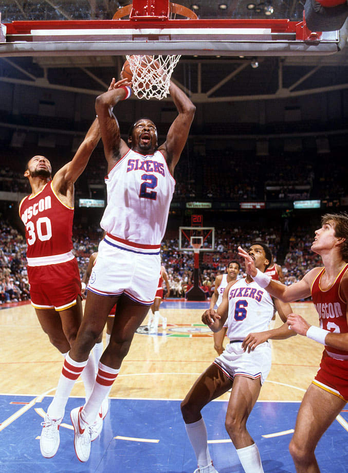 SI Vault: Honoring Moses Malone: Game's best rebounder bounds into ...