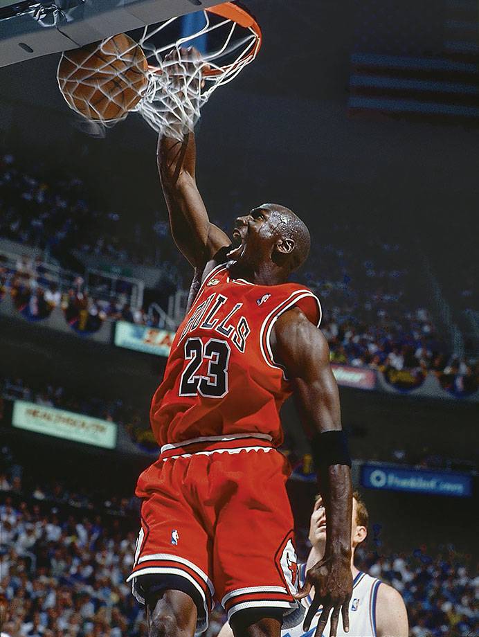 Michael Jordan dunk contest photo explained by SI photographer - Sports ...