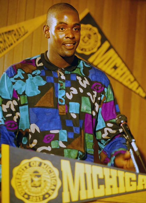 Classic Photos of Michigan's Fab Five - Sports Illustrated