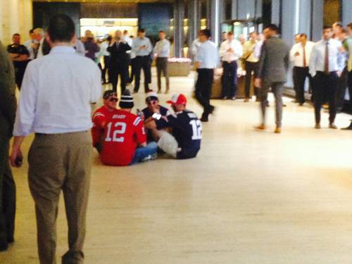 New England Patriots protest at NFL headquarters - Sports Illustrated