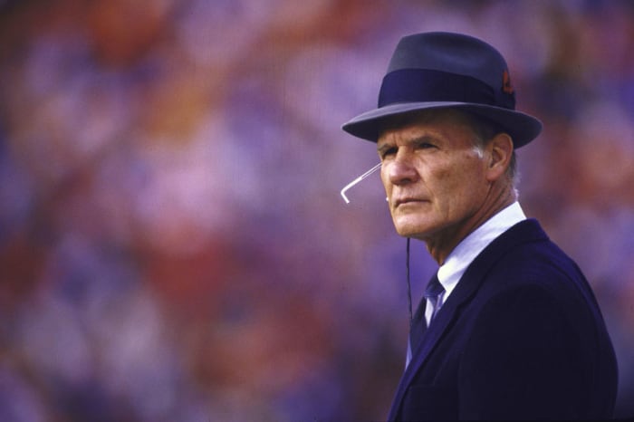 History of the NFL in 95 Objects: Cowboys coach Tom Landry's fedora ...