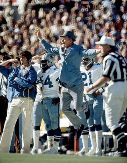 History of the NFL in 95 Objects: Cowboys coach Tom Landry's fedora ...