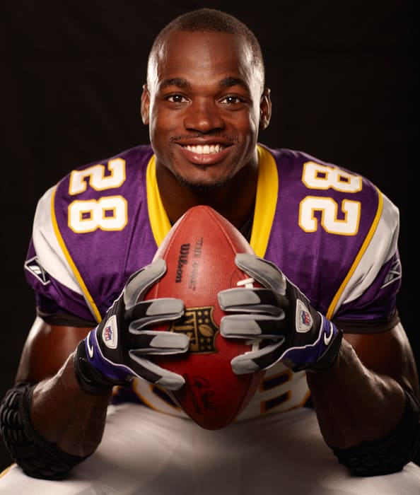 Rare Photos of Adrian Peterson - Sports Illustrated
