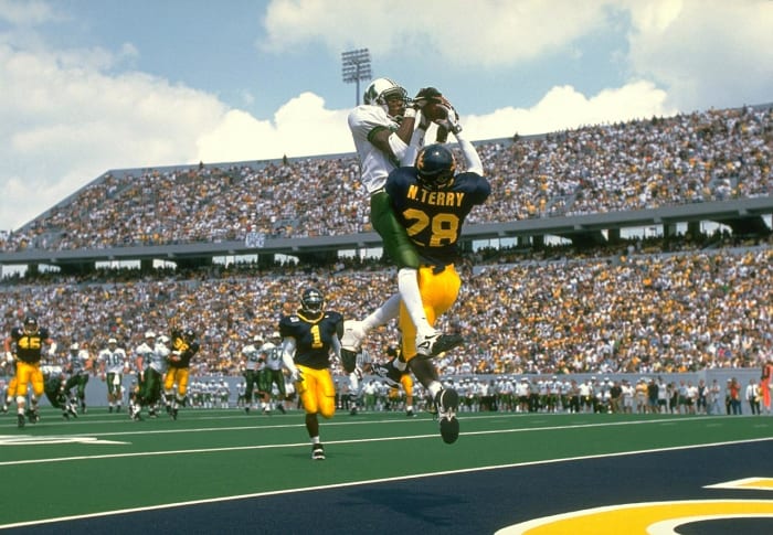 From The Vault: Randy Moss's journey as Marshall's biggest star ...