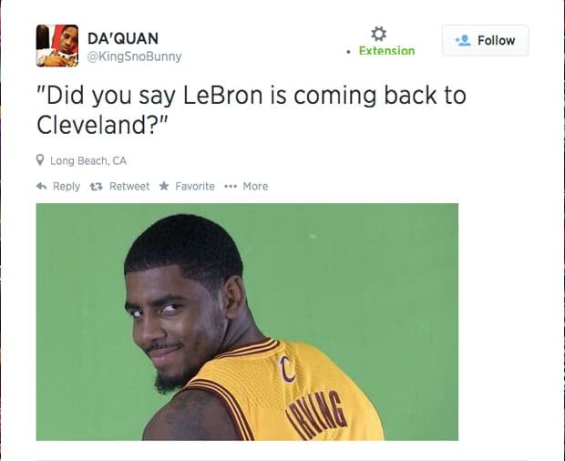 Hot Clicks: Twitter Reacts to LeBron James' Big Decision - Sports ...