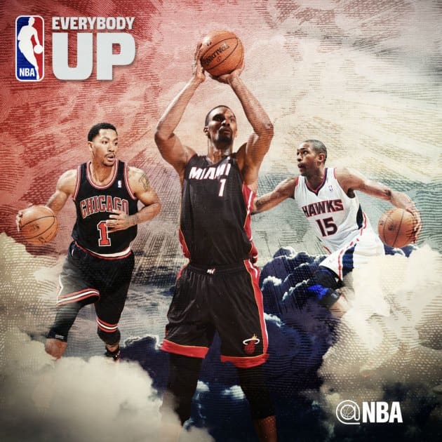 NBA releases new 'Everybody Up' campaign posters - Sports Illustrated