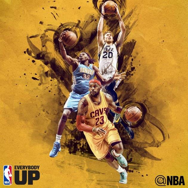 NBA releases new 'Everybody Up' campaign posters - Sports Illustrated