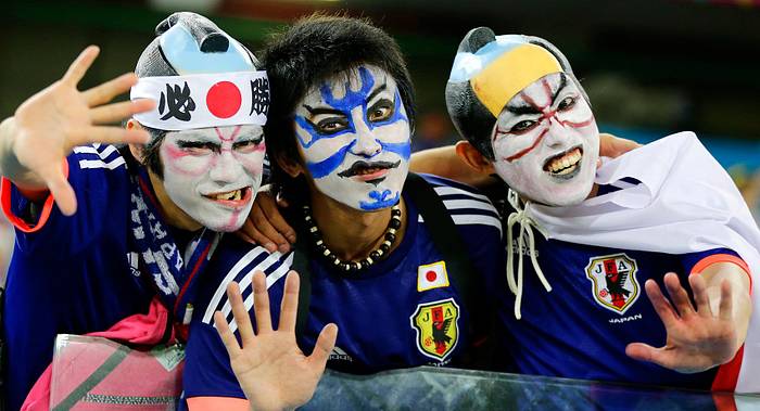 Painted Fans at the World Cup - Sports Illustrated