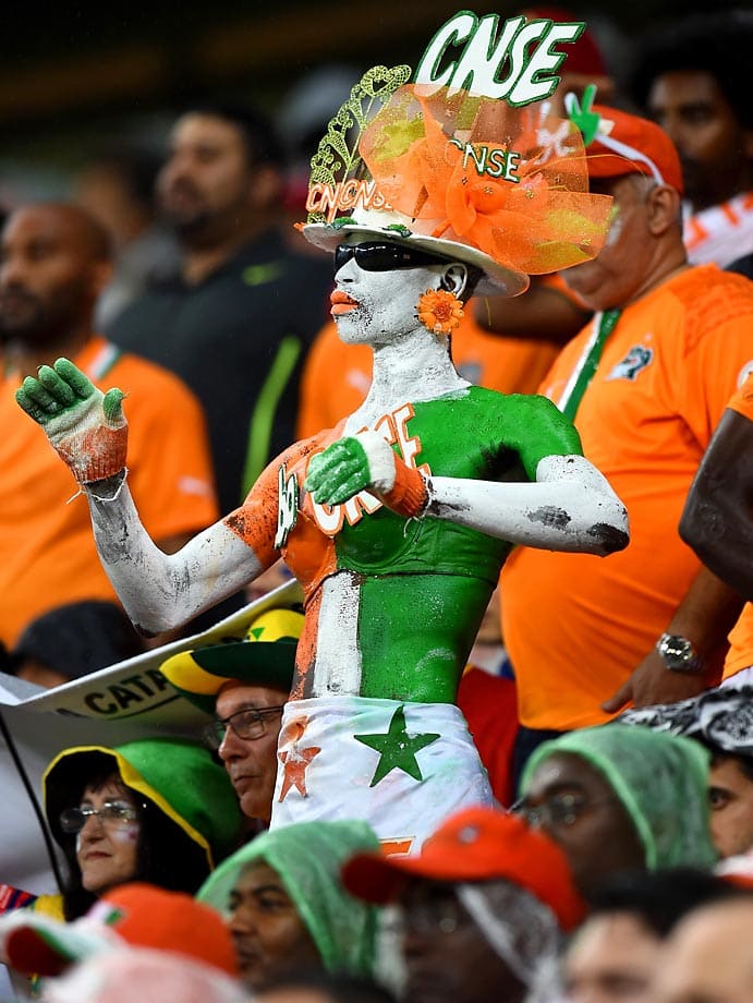 Painted Fans at the World Cup - Sports Illustrated