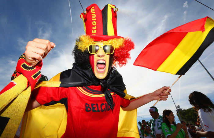 Painted Fans at the World Cup - Sports Illustrated