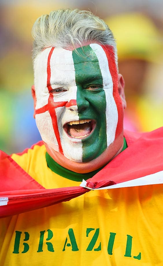 Painted Fans at the World Cup - Sports Illustrated