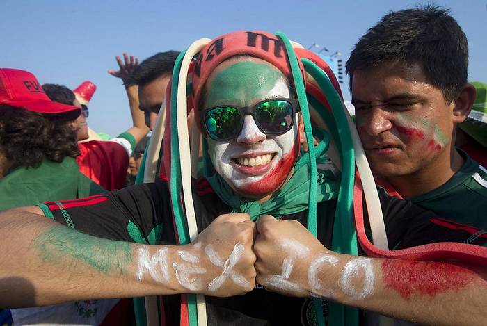 Painted Fans at the World Cup - Sports Illustrated