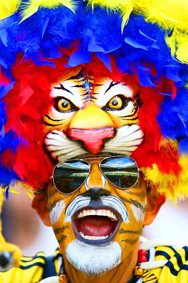 Painted Fans at the World Cup - Sports Illustrated