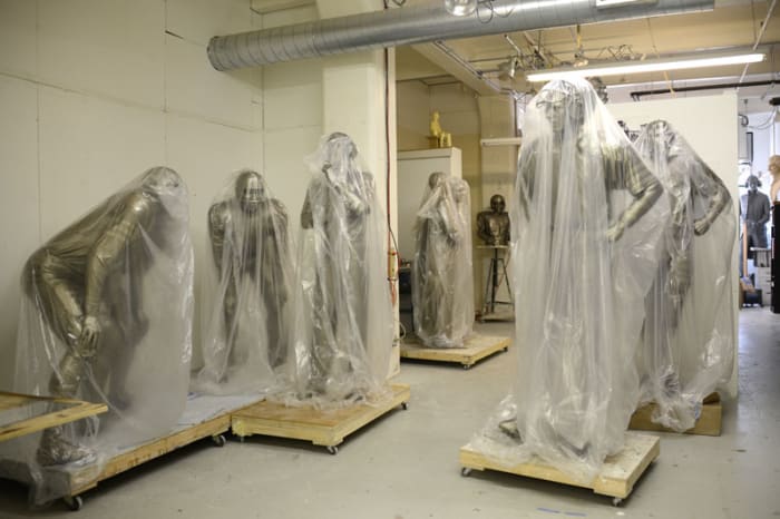 San Francisco 49ers’ new Hall of Fame statues are awesome, scary ...