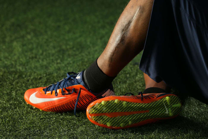 Denver Broncos safety Rahim Moore nearly lost left leg—and his life ...