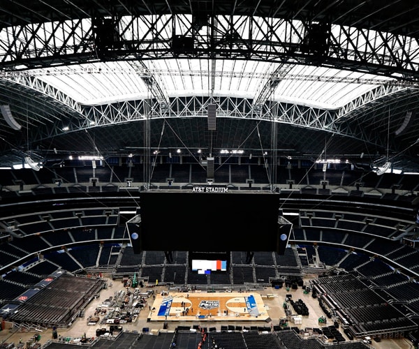 Final Four road leads to gates of nation’s largest indoor stadium ...