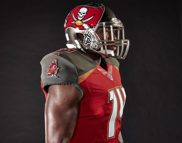 New Tampa Bay Buccaneers uniform features throwback orange, reflective ...