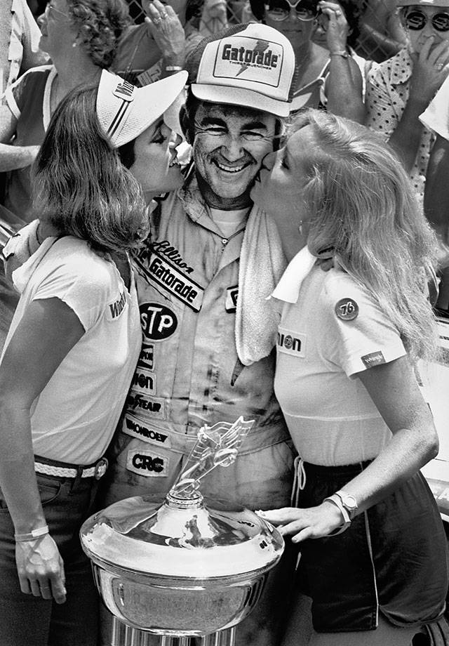 Iconic NASCAR Victory Kisses - Sports Illustrated