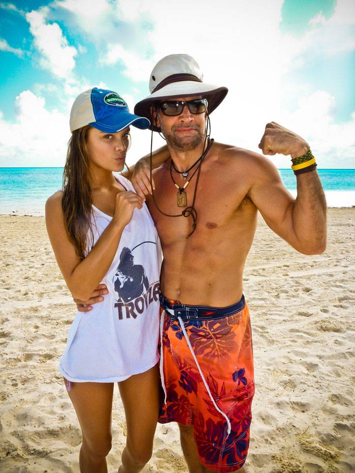 Troy "Troyzan" Robertson and the SI Swimsuit Models - Sports Illustrated