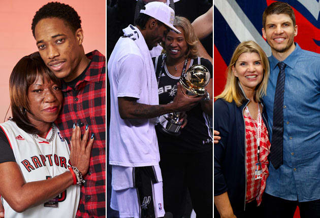 NBA players and moms: Special bond highlighted on Mother's Day - Sports ...