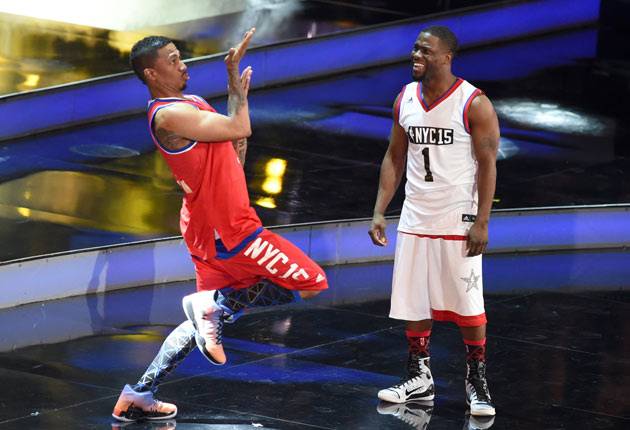 NBA All-Star Celebrity Game: Kevin Hart "wins" MVP again - Sports ...