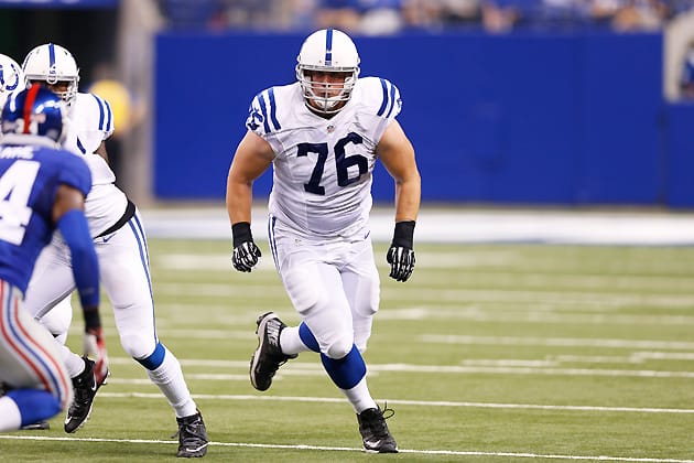 Colts’ Joe Reitz: From lean ball player to Andrew Luck’s first line of ...