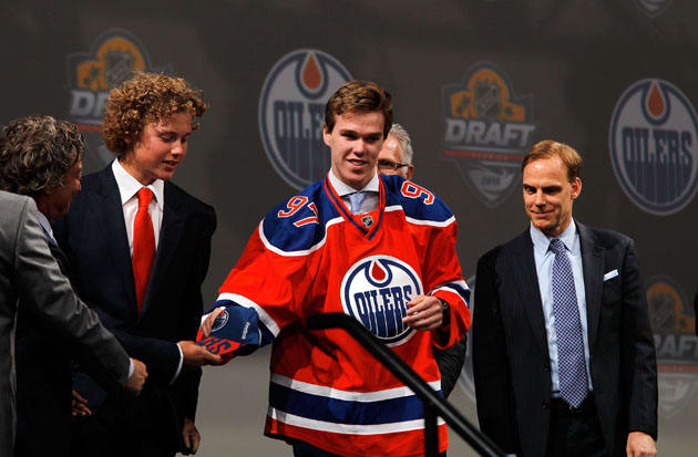 Edmonton Oilers rookie Connor McDavid workout, body - Sports Illustrated