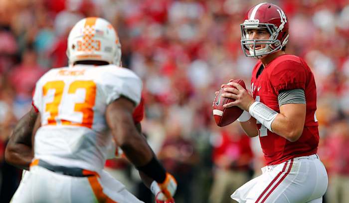 Alabama Crimson Tide QB Jake Coker looking for national title - Sports ...