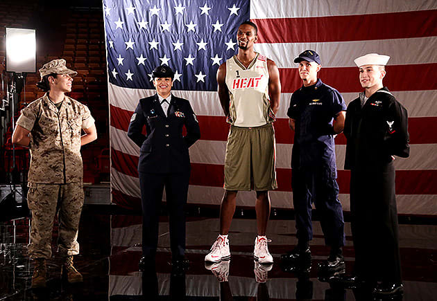 Miami Heat’s new alternate uniform has military theme - Sports Illustrated