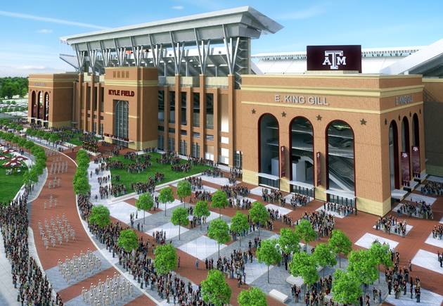 Texas A&M's redone Kyle Field now largest in SEC - Sports Illustrated