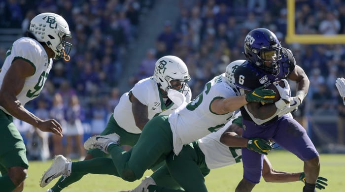 Baylor outlasts TCU in triple overtime to stay unbeaten - Sports ...