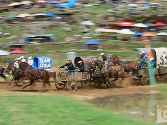 National Chuckwagon Race Championship - Sports Illustrated