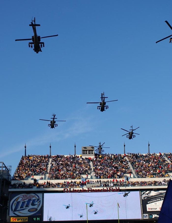 Notable Flyovers at Sports Events - Sports Illustrated