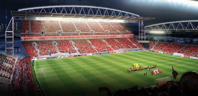 Toronto FC's BMO Field to add 8,400 more seats, roof in major ...