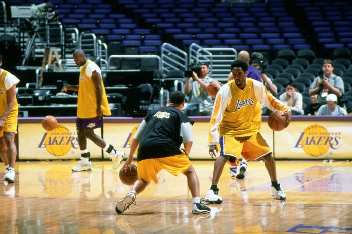 Training with the Black Mamba: Rare photos of Kobe Bryant's workouts ...