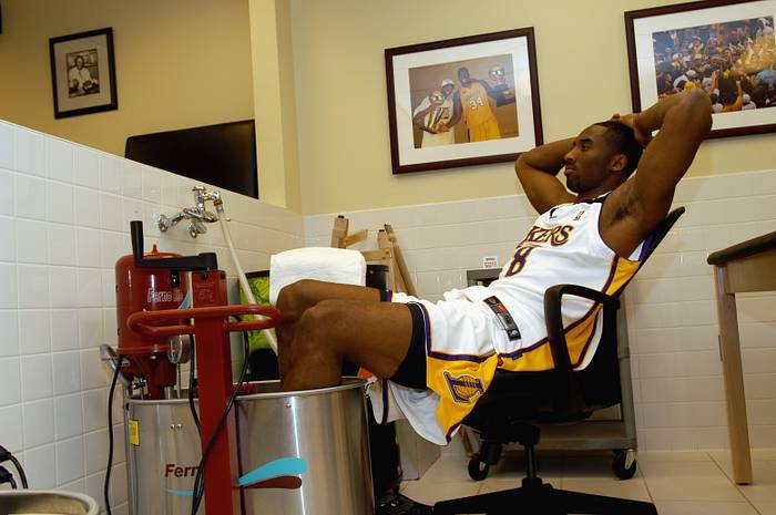 Training with the Black Mamba: Rare photos of Kobe Bryant's workouts ...
