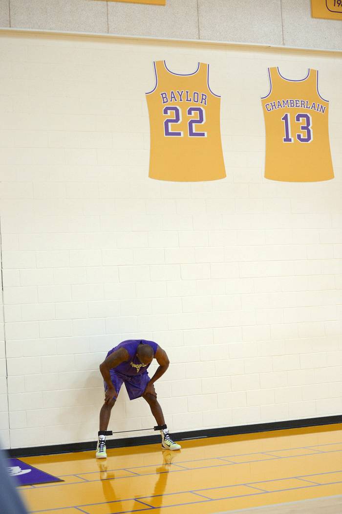 Training with the Black Mamba: Rare photos of Kobe Bryant's workouts ...