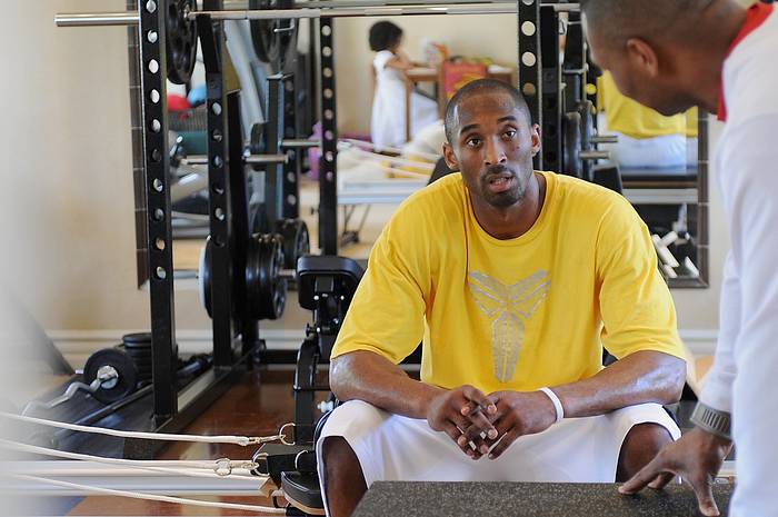 Training with the Black Mamba: Rare photos of Kobe Bryant's workouts ...