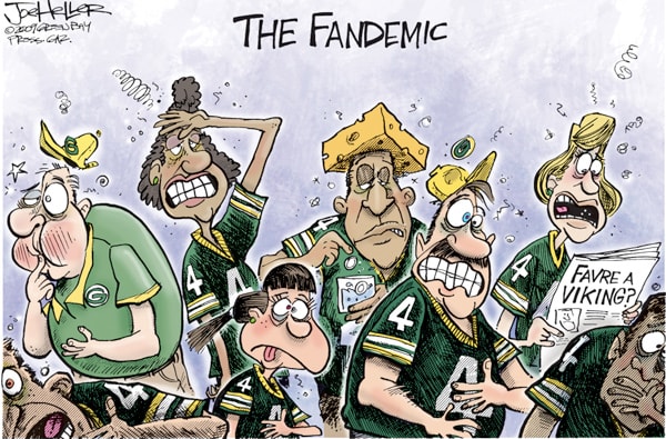 See the Packers Comics Inked by Former Green Bay Press-Gazette ...